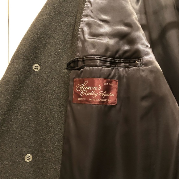 Simon’s of Copley Plaza | Jackets & Coats | Mens Cashmere Coat | Poshmark